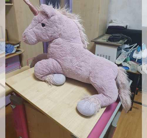 Мягкая игрушка лошадь единорог