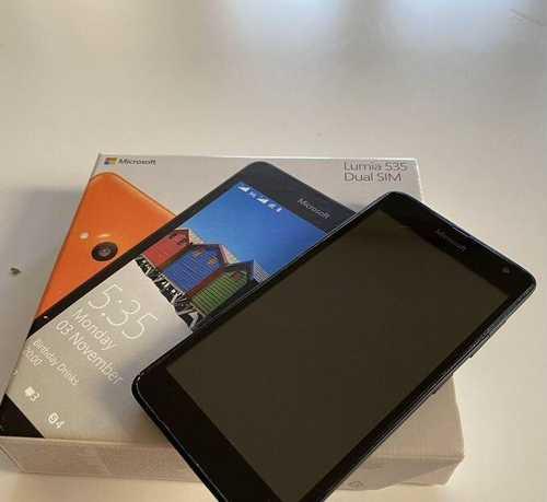 Телефон смарфон Microsoft Lumia 535 2 sim