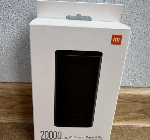 Внешний аккумулятор Xiaomi Mi Power Bank 3 Pro new