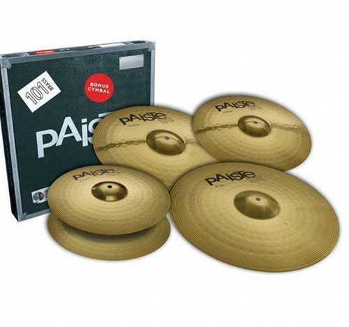 Paiste 000014US14 101 Brass Universal Set Комплект тарелок (14"/16"/20" 14")