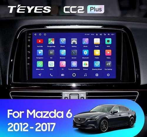 Штатная магнитола Teyes CC2+ 4/32 Mazda 6