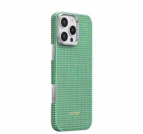 iPhone 16 Pro Max. Pitaka MagEZ Case 6 Green