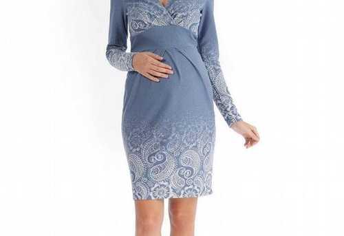 Красивое платье для беременных и кормящих 44