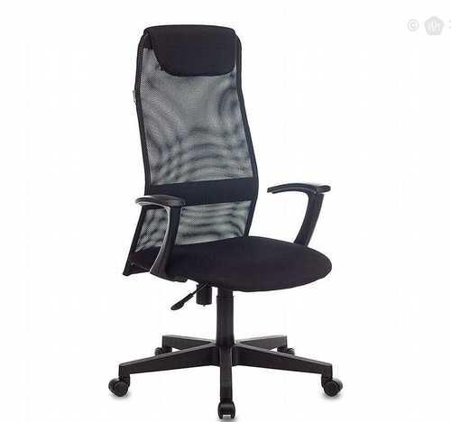 Кресло для руководителя Бюрократ KB-8/black