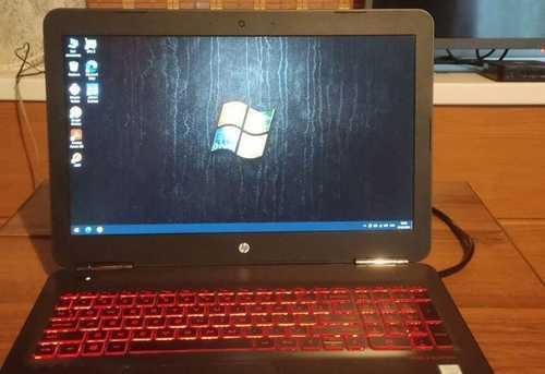 Игровой ноутбук 15.6" HP Omen 15-ax218ur, 1000 ГБ, Core i5-7300HQ, RAM 8 ГБ, GeForce GTX 1050 2 ГБ