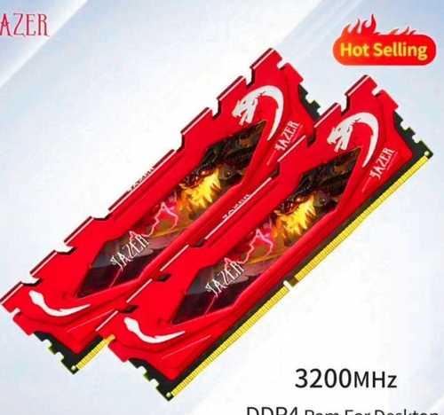 Оперативная память Jazer DDR4 8gb 3200Mhz