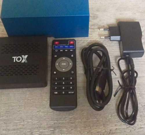 Android tv приставка Tox-4