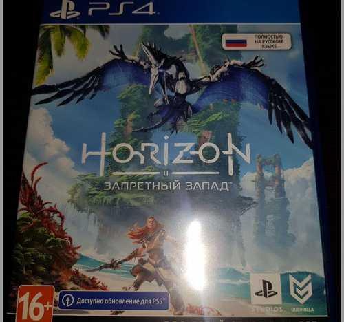 Horizon forbidden west ps4 диск