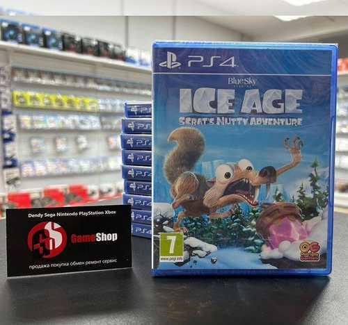 Диск Ice Age: Scrat's Nutty Adventure PS4