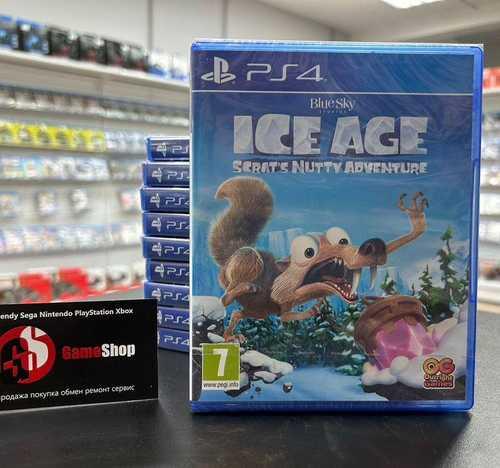 Диск Ice Age: Scrat's Nutty Adventure PS4