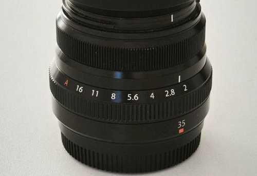 Объектив Fujifilm xf 35 mm f/2.0 r