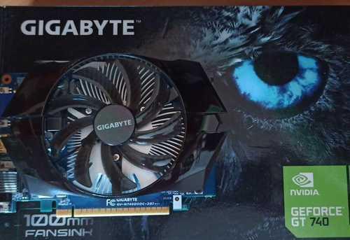 Видеокарта gigabyte Nvidia GT 740/REV 2.0 2Gb