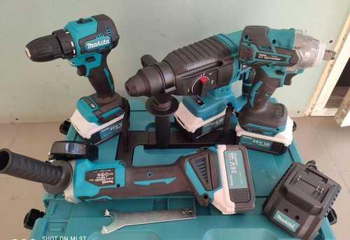 Аккумуляторный инструмент makita 4 в 1