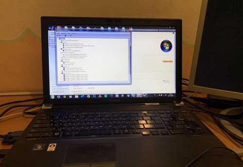 Ноутбук toshiba satellite r850