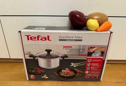 Кастрюля с крышкой Tefal Comfort Max 20см