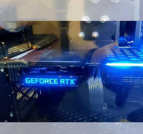 Видеокарта rtx 3060ti palit dual память samsung