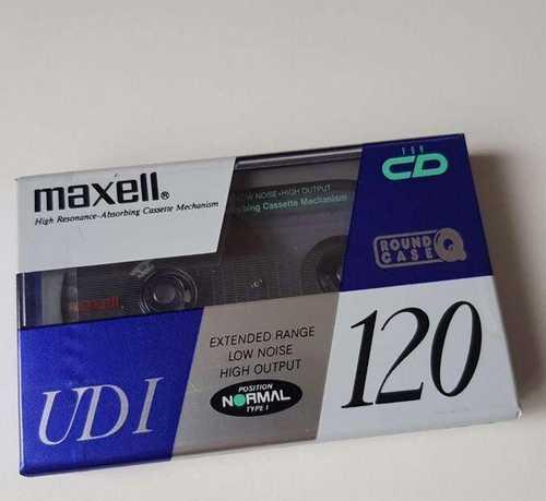 Аудиокассета новая maxell UDI 120 (E)