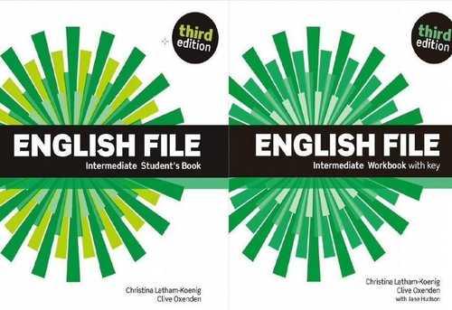 English File 3ed Intermediat Studens book+Wоrkbооk