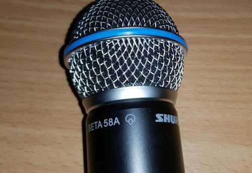 Микрофонная головка Shure beta58 в сборе