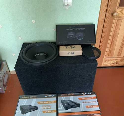 Avatar ast-1200.1d уселитель моноблок