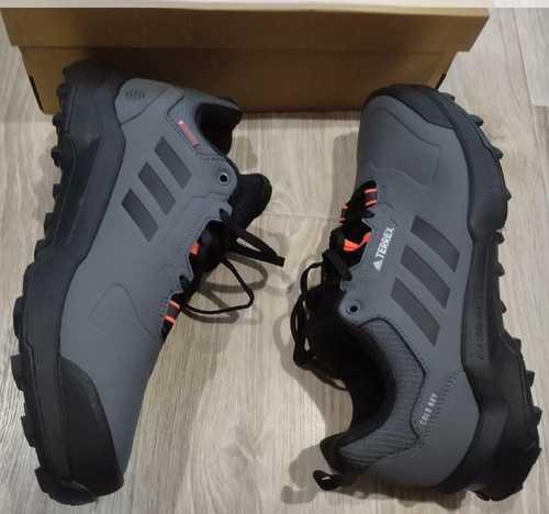 41-46 зимние кроссовки Adidas Terrex мужские серые