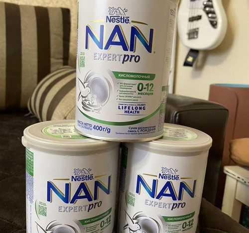 Nan кисломолочный 0 12