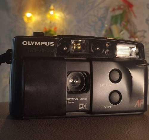 Пленочный фотоаппарат olympus trip af 20