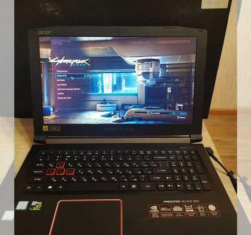 Ноутбук игровой Acer Predator Helios 300 G3-572