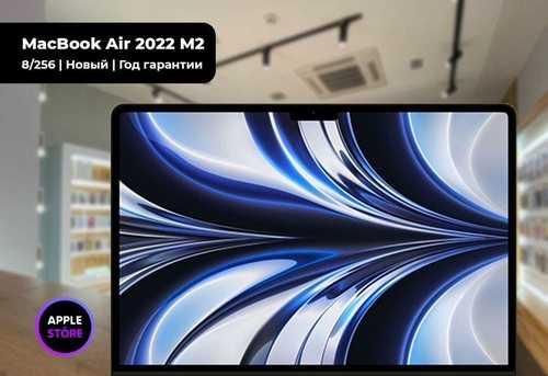 MacBook Air M2 2022 8/256 Темная ночь, рус. клав