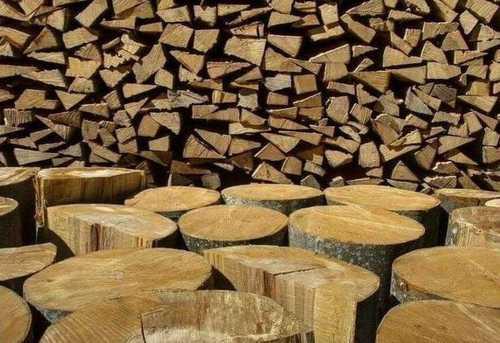 Дрова березовые, дрова ольховые, дрова колотые