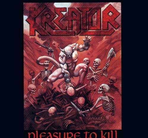 Виниловая пластинка Kreator - Pleasure To Kill (Coloured Vinyl LP)