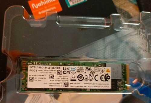 Intel 660p Series 512 гб SSD M.2