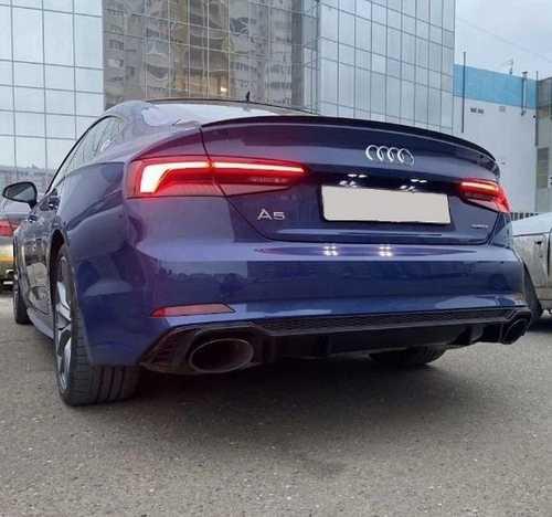 Диффузор Audi A5 16-20 (2/4 двери) RS5 S-line