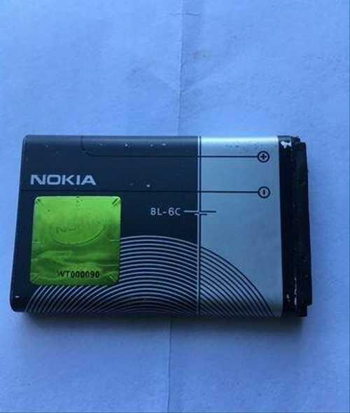 Аккумулятор Nokia BL-6C. Оригигал