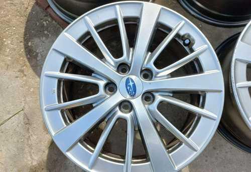 Диски Subaru Enkei R16, 6,5JJ 5х100 ET55