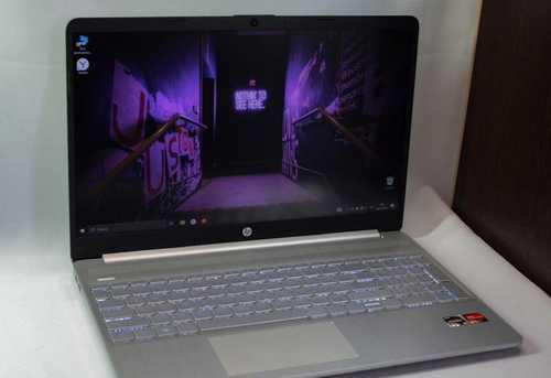 Новый быстрый ноутбук HP/ Ryzen 5-4(th) SSD