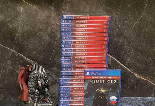 Injustice 2 ps4,новые, на русском языке