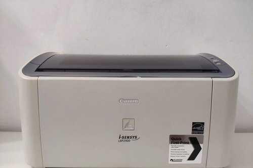 Принтер Canon i-Sensys LBP2900 с новым картриджем