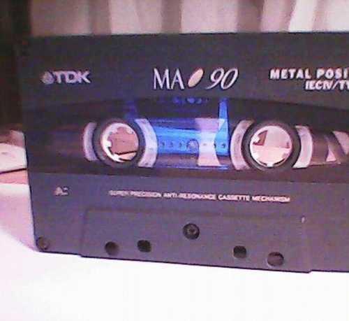 Аудиокассета TDK MA 90 metal