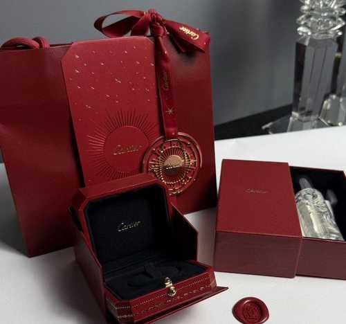 Оригинальная коробка упаковка для кольца Cartier