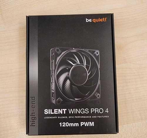 Be quiet silent wings PRO 4, 120mm PWM fan