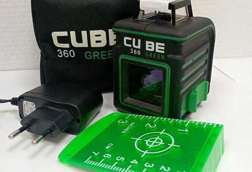 Лазерный уровень ADA Cube 360 Green(17243)