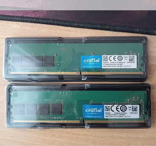 Оперативная память ddr4 8gb crucial 2133