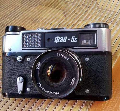 Пленочный фотоаппарат фэд 5с