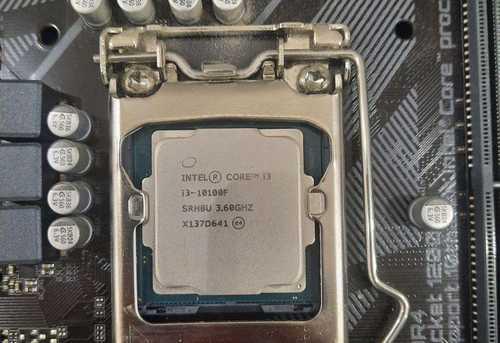 Процессор intel core i3 10100f + хорошая мат.плата