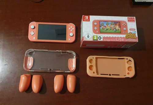 Nintendo Switch Lite чипованный + Skull & Co