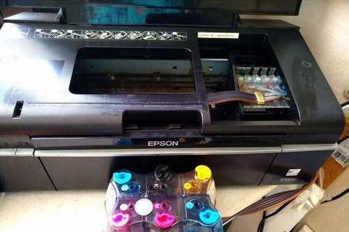 Цветной струйный принтер Epson P50 с снпч