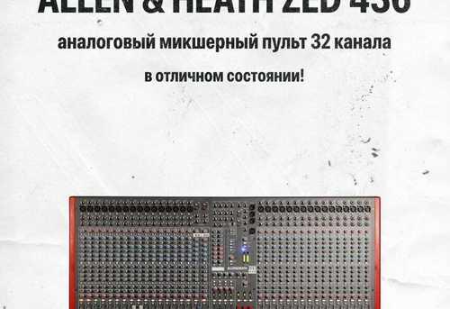 Аналоговый микшер Allen Heath ZED 436 32 ch