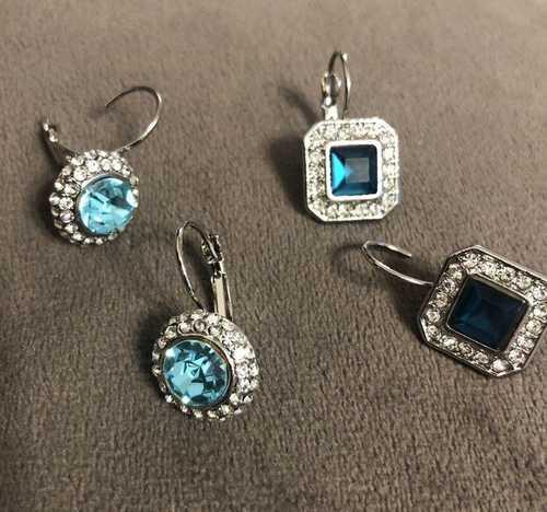 Swarovski серьги новые