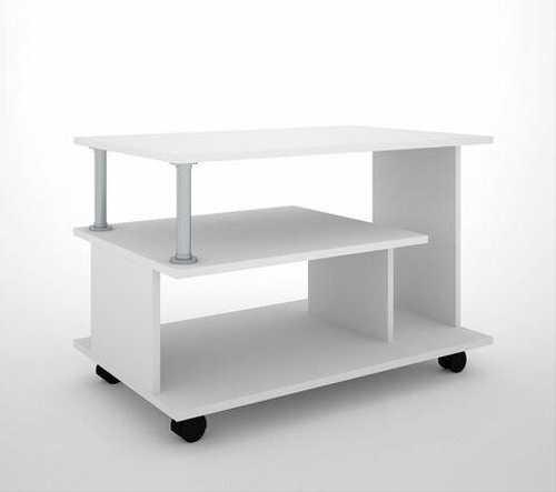 Журнальный стол Фарс-800e белый классический